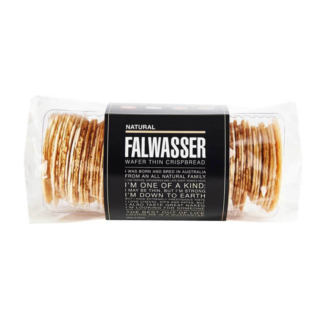FALWASSER WAFER THIN CRISPBREAD - NATURAL – Quince Cellar